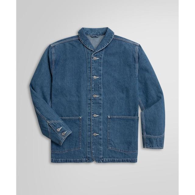 ブルックスブラザーズ（Brooks Brothers）/コットン　デニム　ショールカラー　カバーオール