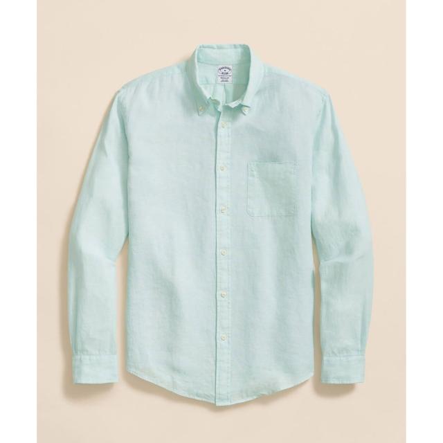 ブルックスブラザーズ（Brooks Brothers）/アイリッシュリネン　カジュアルシャツ　Regular Fit