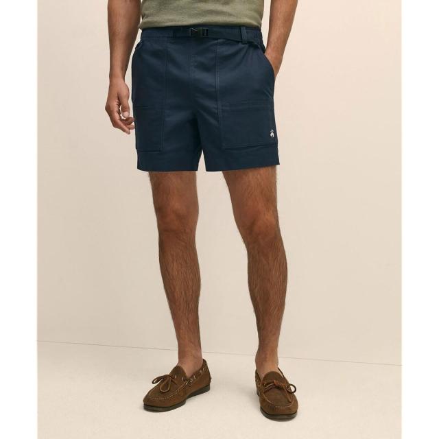 ブルックスブラザーズ（Brooks Brothers）/ストレッチコットンキャンバス　ユーティリティ　6inショーツ