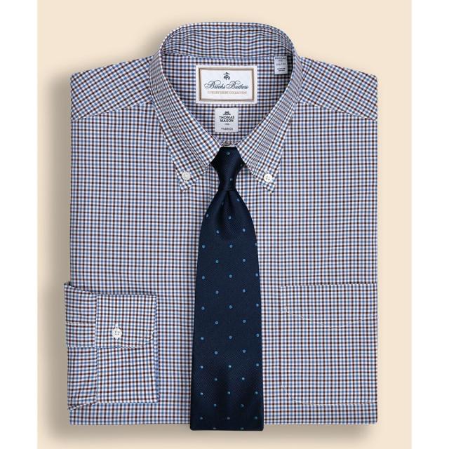 ブルックスブラザーズ（Brooks Brothers）/コットン チェック ドレスシャツ Regular Fit