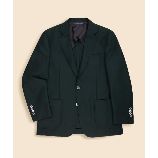 ブルックスブラザーズ（Brooks Brothers）/ウール／モヘア　ホップサック　２釦アンコンジャケット　Classic