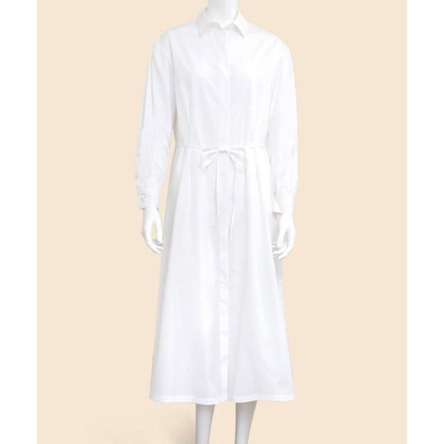 ブルックスブラザーズ（Brooks Brothers）/コットンタイプライター　ロングシャツワンピース