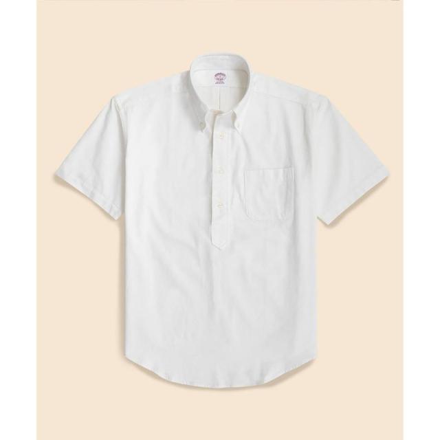 ブルックスブラザーズ（Brooks Brothers）/コットン　デニム　ショートスリーブ　プルオーバーシャツ