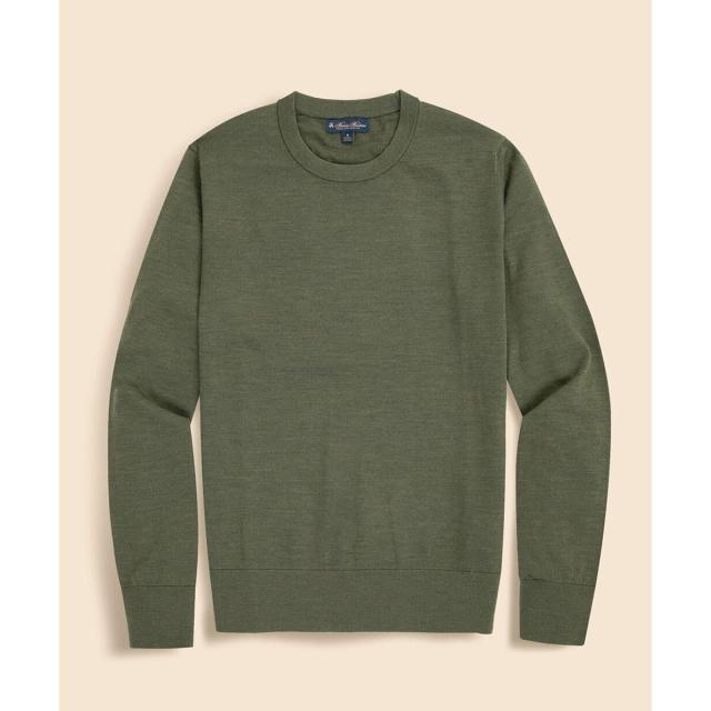 ブルックスブラザーズ（Brooks Brothers）/メリノウール　クルーネックセーター