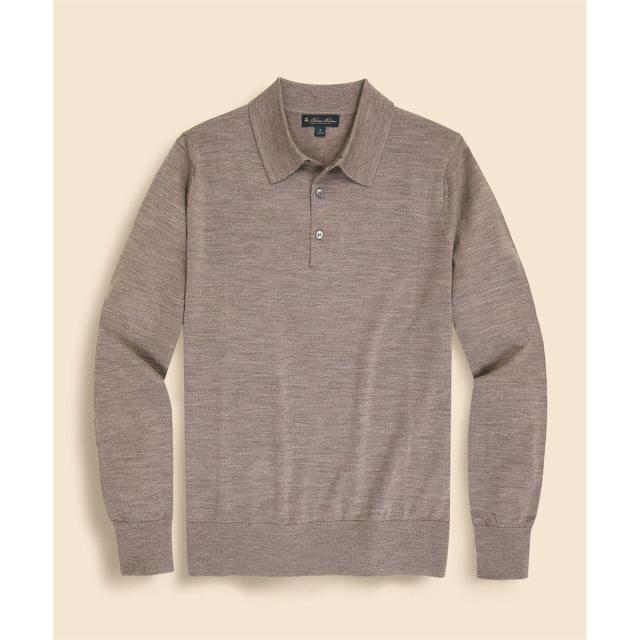 ブルックスブラザーズ（Brooks Brothers）/メリノウール　ポロセーター
