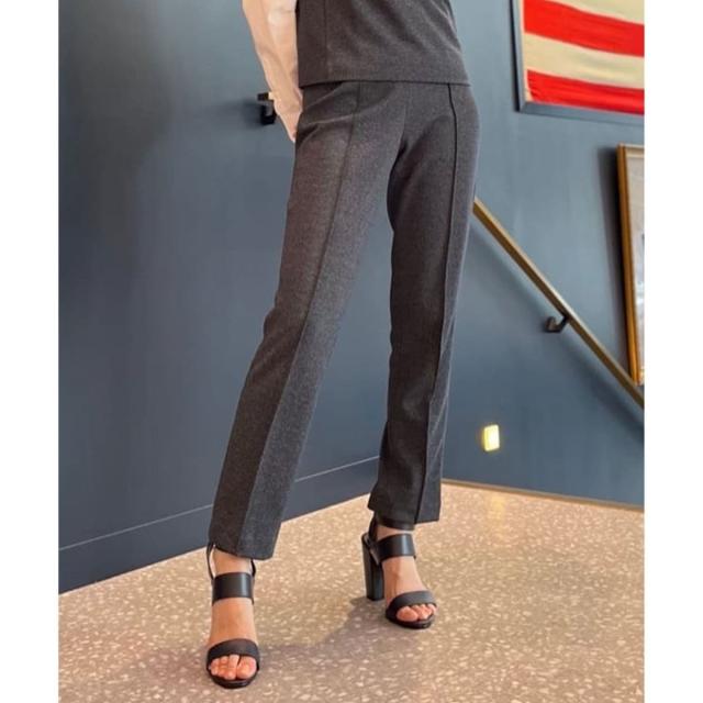 ブルックスブラザーズ（Brooks Brothers）/ポリエステル／コットン　サイドジップ　クロップドパンツ