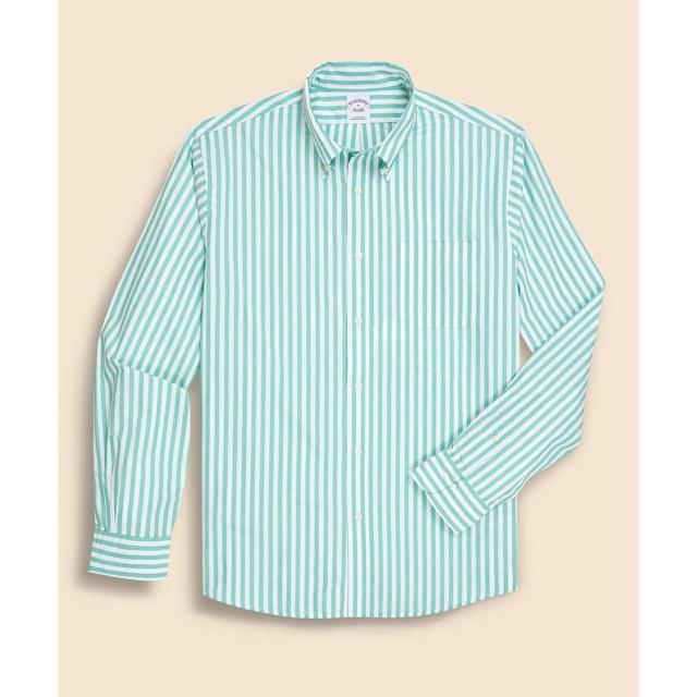 ブルックスブラザーズ（Brooks Brothers）/コットンポプリン ブッチャーストライプ フライデーシャツ
