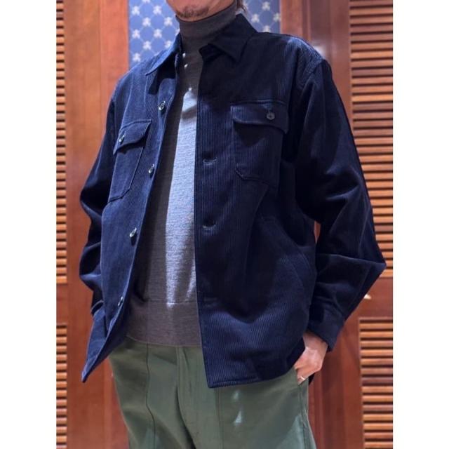 ブルックスブラザーズ（Brooks Brothers）/コットン　8−Waleコーデュロイ　CPOシャツ