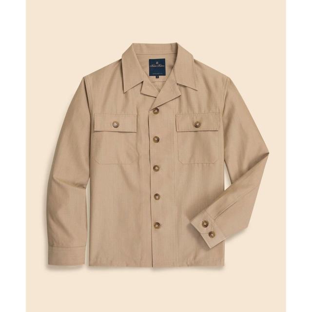 ブルックスブラザーズ（Brooks Brothers）/コットン／ウール　リップストップ　シャツジャケット