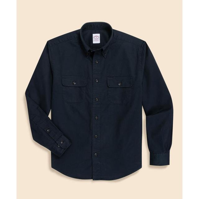 ブルックスブラザーズ（Brooks Brothers）/コットンツイル　ダブルポケット　ワークシャツ