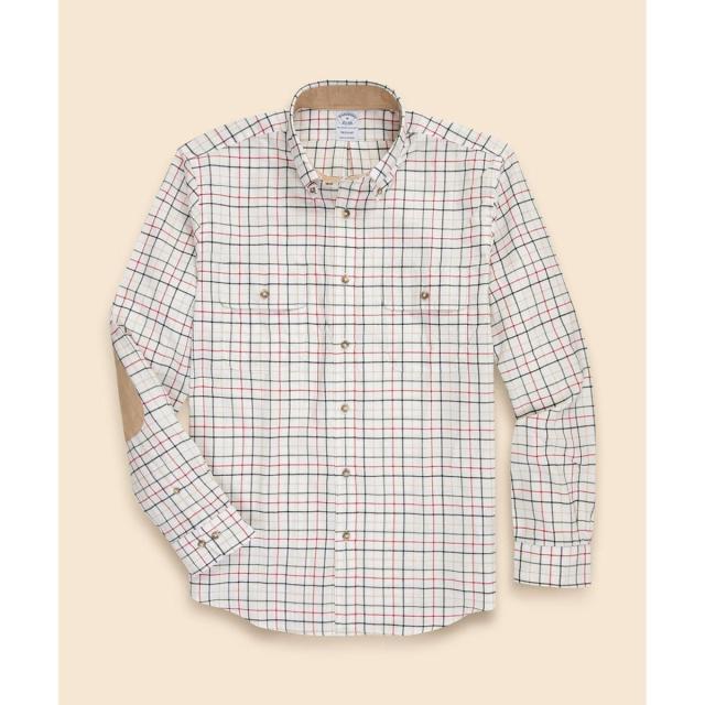 ブルックスブラザーズ（Brooks Brothers）/コットン／カシミヤ　フランネル　ダブルポケット　カジュアルシャツ　Regular Fit
