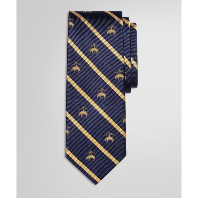 【NEW】ブルックスブラザーズ（Brooks Brothers）/BB#3 バーストライプ GFジャカード レップタイ
