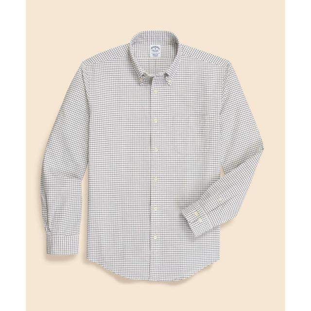 【NEW】ブルックスブラザーズ（Brooks Brothers）/コットン　タッターソール　カジュアルシャツ　Regular Fit