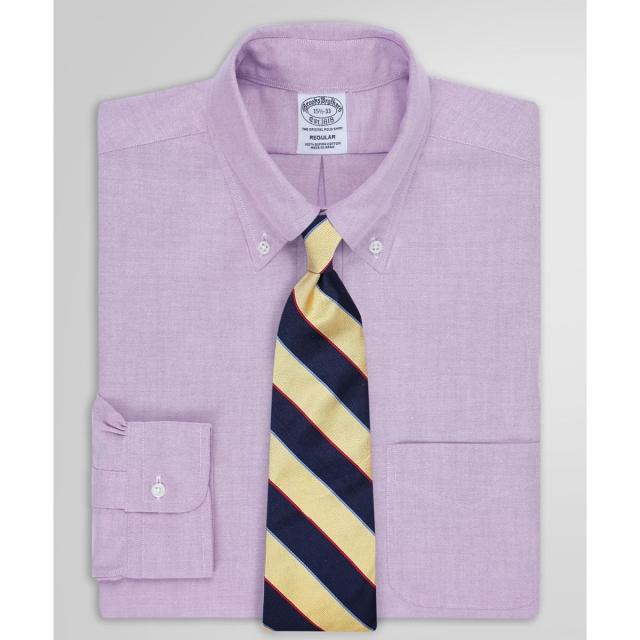 【NEW】ブルックスブラザーズ（Brooks Brothers）/スーピマコットン　オックスフォード　ドレスシャツ　Regular Fit