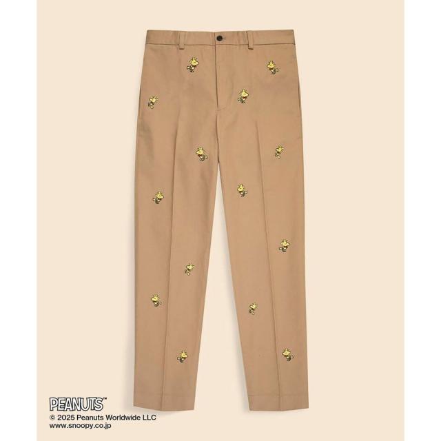 【NEW】ブルックスブラザーズ（Brooks Brothers）/Brooks Brothers × PEANUTS　コットンツイル　ウッドストックエンブロイダリー