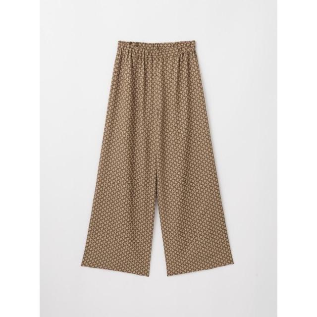 アンプル（Ample）/エスニック調ストレートイージーパンツ