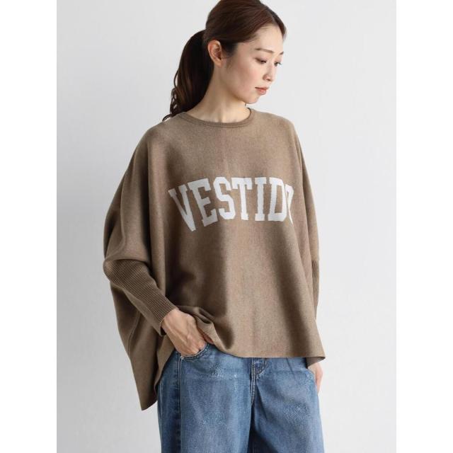 メドック オリジナル ブラック（MEDOC Original Black）/ロゴワイドドルマンニット