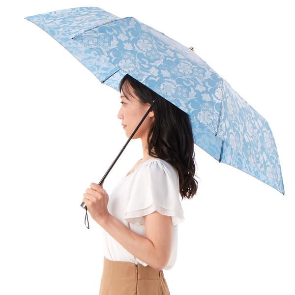 マッキントッシュ ロンドン（MACKINTOSH LONDON）/【MACKINTOSH LONDON】バイブリーフラワージャガード雨傘（折りたたみ傘）