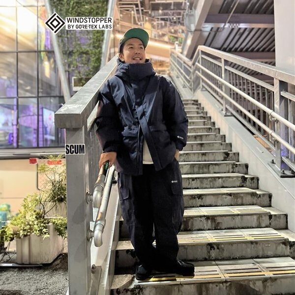 グラソス（GLAZOS）/【GLSW．】【WINDSTOPPER BY GORE−TEX LABS】ダウンジャケット