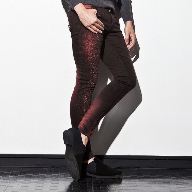 トムレベル（TOMREBL）/TOM REBL スプラッターペイントパンツ