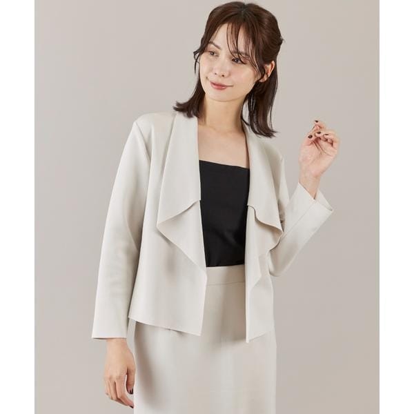 エフデ ブラック（ef−de Black）/ダンボールニットショートジャケット