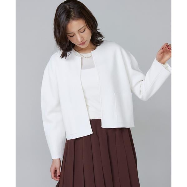 ルスーク（Le Souk）/《大きいサイズ》ミラノリブフォルムカーディガン