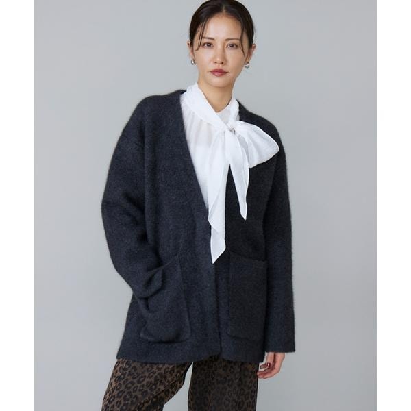 ルスーク（Le Souk）/ラクーン接結編みニットジャケット