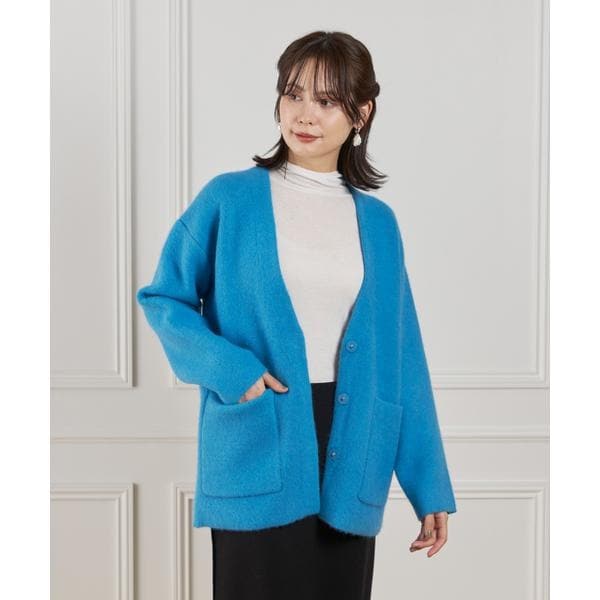 ルスーク（Le Souk）/ラクーン接結編みニットジャケット