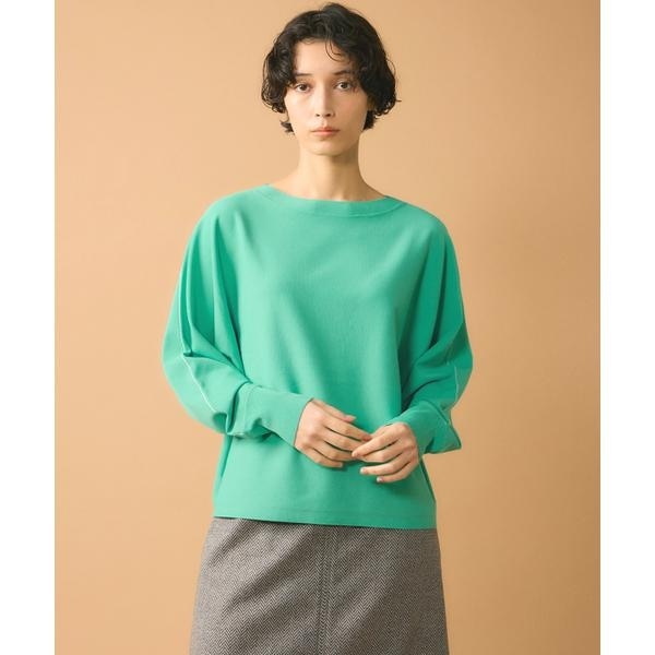 ルスーク（Le Souk）/《大きいサイズ》ドルマンスリーブニットプルオーバー