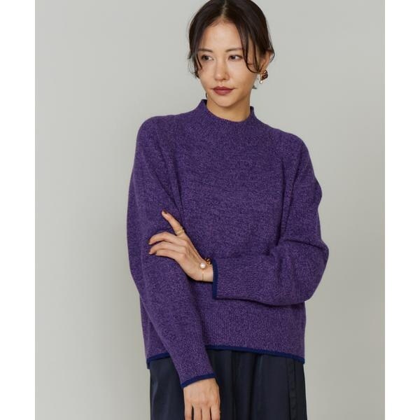 ルスーク（Le Souk）/《大きいサイズ》ミックスカラーハイネックプルオーバー