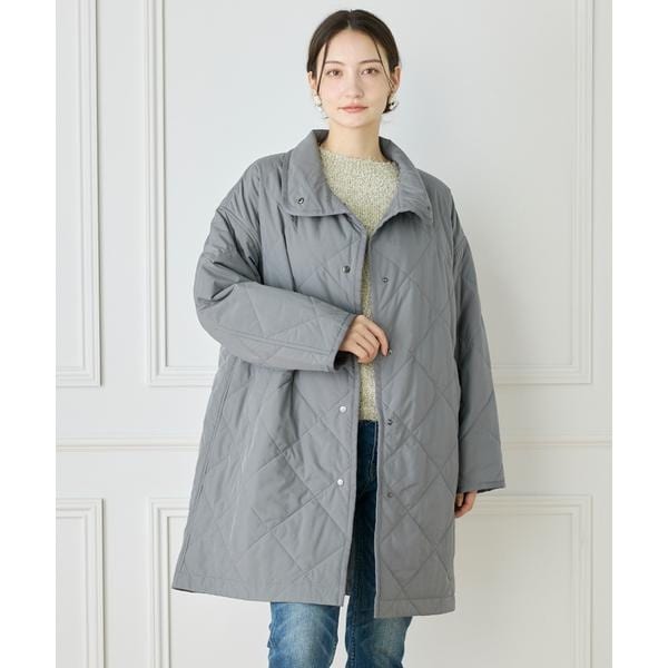 【NEW】ルスーク（Le Souk）/《大きいサイズ》中綿キルティングスタンドコート《LIMONTA EAST》