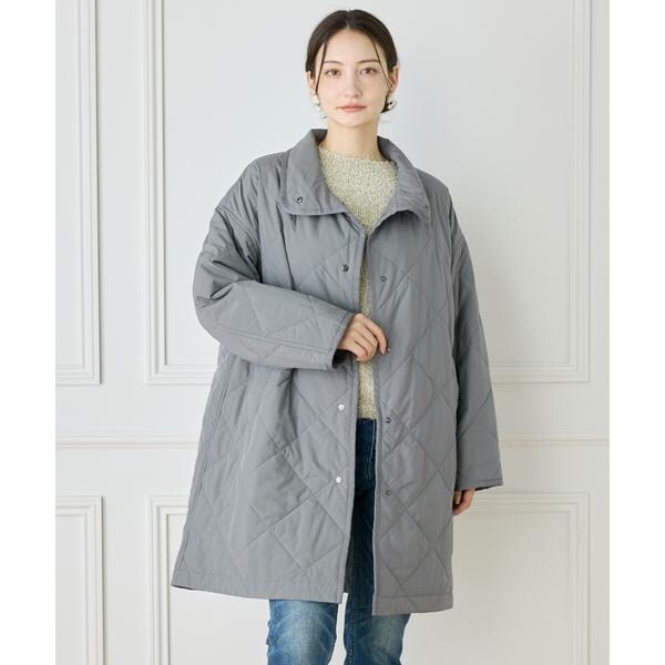 【NEW】ルスーク（Le Souk）/《大きいサイズ》中綿キルティングスタンドコート《LIMONTA EAST》