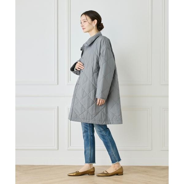 【NEW】ルスーク（Le Souk）/《大きいサイズ》中綿キルティングスタンドコート《LIMONTA EAST》