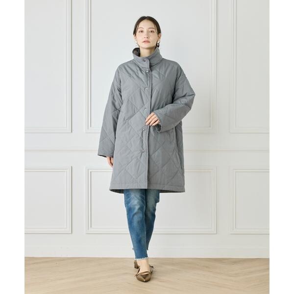 【NEW】ルスーク（Le Souk）/《大きいサイズ》中綿キルティングスタンドコート《LIMONTA EAST》