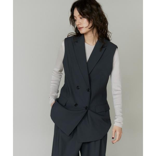 ラベイユ バイ スーペリアクローゼット（la veille by SUPERIOR CLOSET）/ダブルブレストジレ