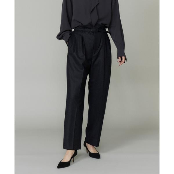 ラベイユ バイ スーペリアクローゼット（la veille by SUPERIOR CLOSET）/ハイウエストベルト付きパンツ