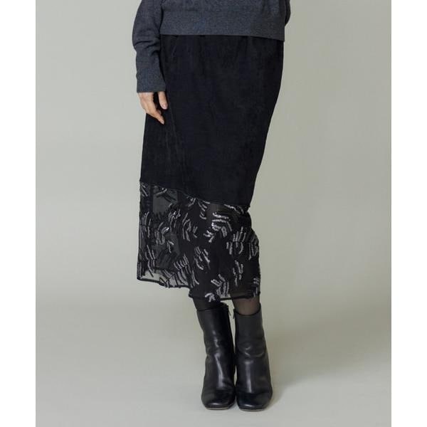 ラベイユ バイ スーペリアクローゼット（la veille by SUPERIOR CLOSET）/ベルベットスカート