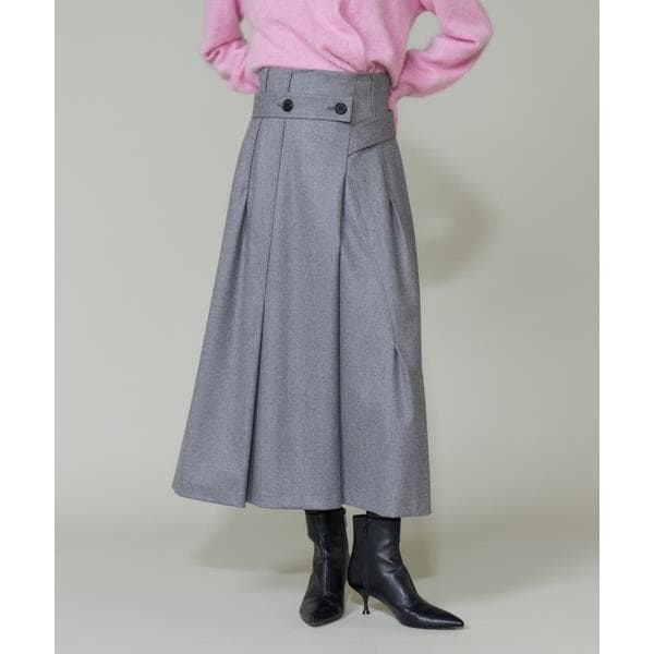 ラベイユ バイ スーペリアクローゼット（la veille by SUPERIOR CLOSET）/ラップ風スカート