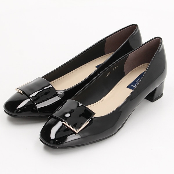 マッキントッシュ ロンドン（MACKINTOSH LONDON）/バックルモチーフオールウェザー対応パンプス