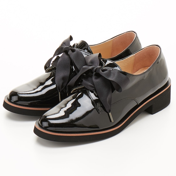 ランバン コレクション（LANVIN COLLECTION）/リボンレースアップシューズ