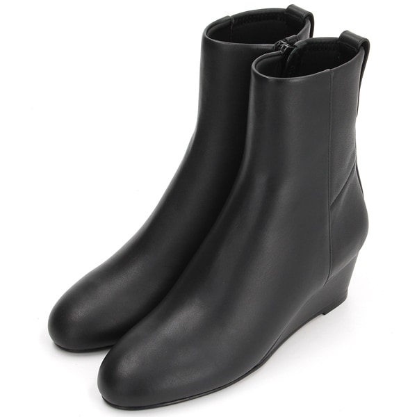 ランバン コレクション（LANVIN COLLECTION）/バックストレッチウェッジショートブーツ