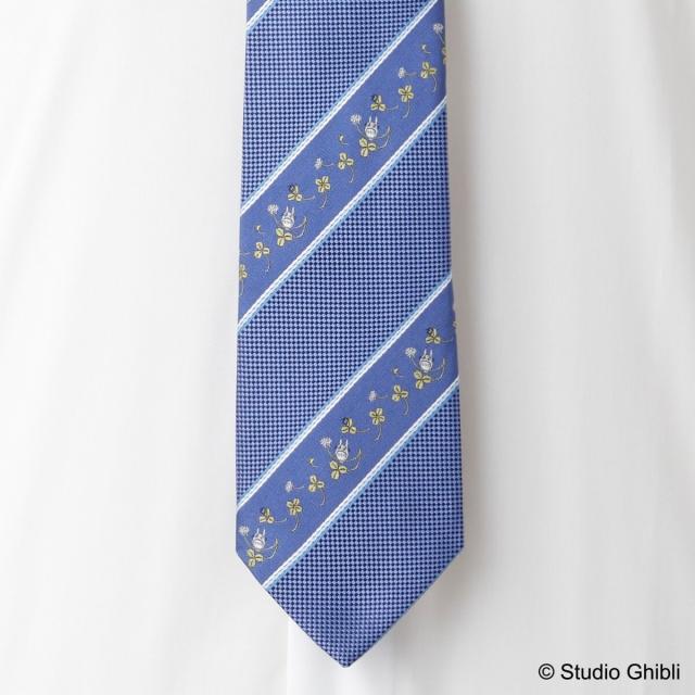 となりのトトロ（My Neighbor Totoro）/【ネクタイ】となりのトトロ｜クローバーストライプ