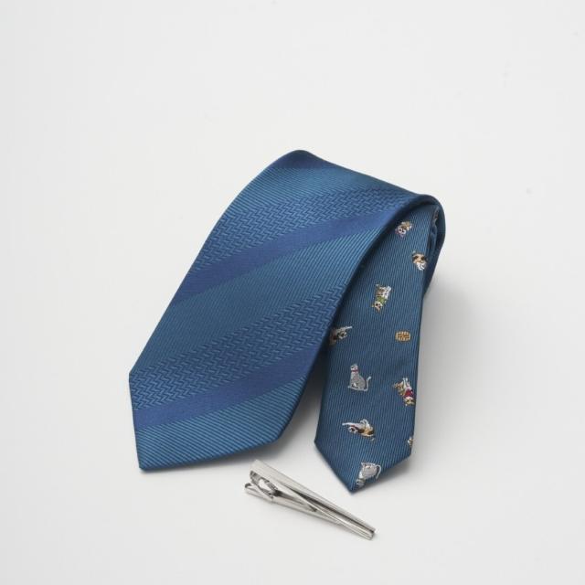 タケオキクチ（TAKEO KIKUCHI）/【ネクタイ】タケオキクチ｜タイバーBOXセット 猫