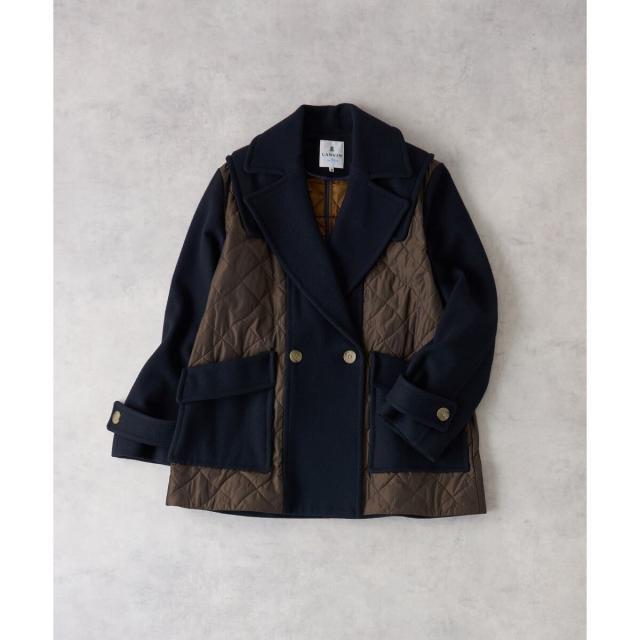ランバン オン ブルー（LANVIN en Bleu）/コンビネーションコート