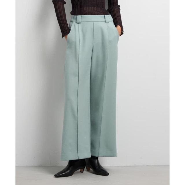 ランバン オン ブルー（LANVIN en Bleu）/ダブルクロスワイドパンツ