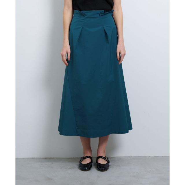 ランバン オン ブルー（LANVIN en Bleu）/メモリークロスタックスカート