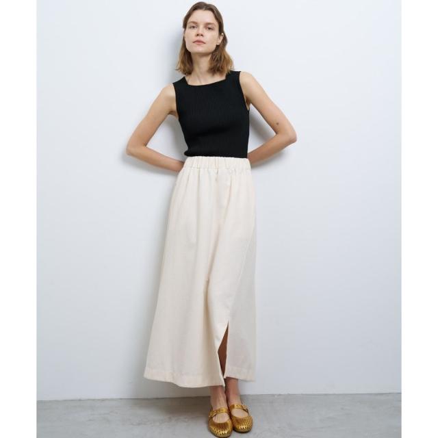 ランバン オン ブルー（LANVIN en Bleu）/リングツイードニットコンビワンピース