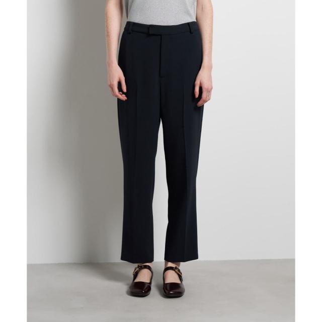 ランバン オン ブルー（LANVIN en Bleu）/トリアセテートテーパードパンツ