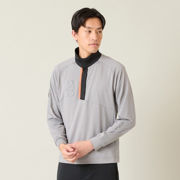 エヌエス23・パー・ニッサゴルフ　（NS23 par Nissa Golf）/【メンズ】アドエルムモックネックインナー