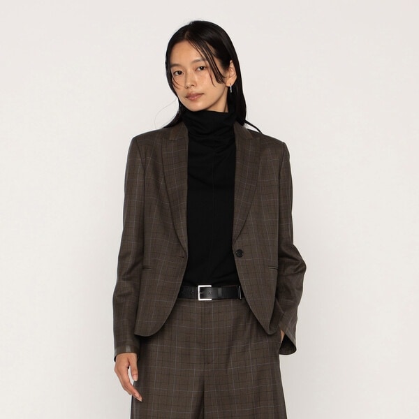 メゾンプラチナ（Maison Platinum）/ウールギャバジン テーラードジャケット